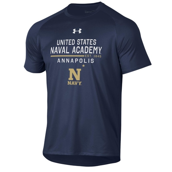 Clayson | Shirts | Us Naval Academy Navy Tee | Poshmark